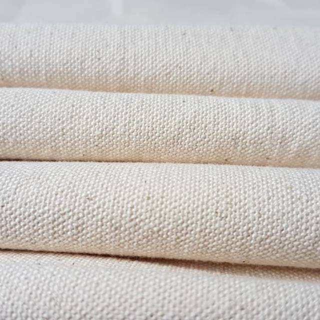 Jual Katun Kanvas Natural 10/2 Lebar 120cm | Shopee Indonesia