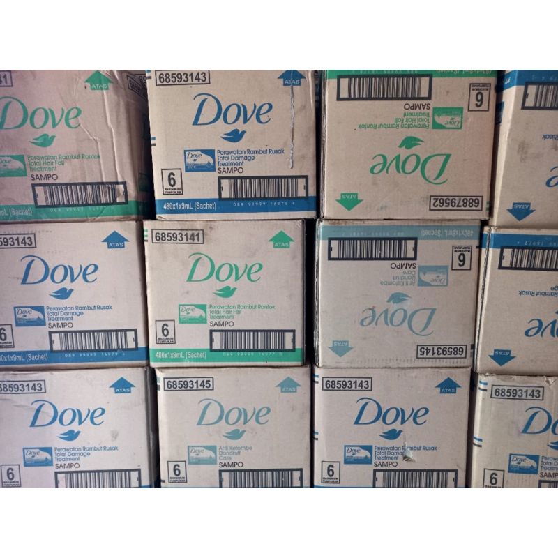 Jual sampo DOVE varian isi 40 Renceng | Shopee Indonesia