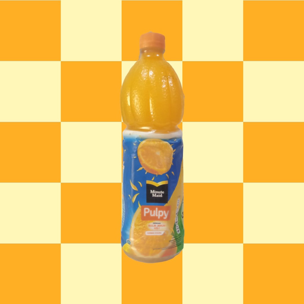 Jual Minute Maid pulppy orange 1000ML | Shopee Indonesia