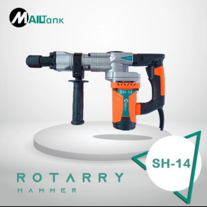 Jual MAILTANK SH 14 MESIN BOBOK BETON BOR BOBOK JACK HAMMER DRILL DEMOLITION HAMMER | Shopee ...