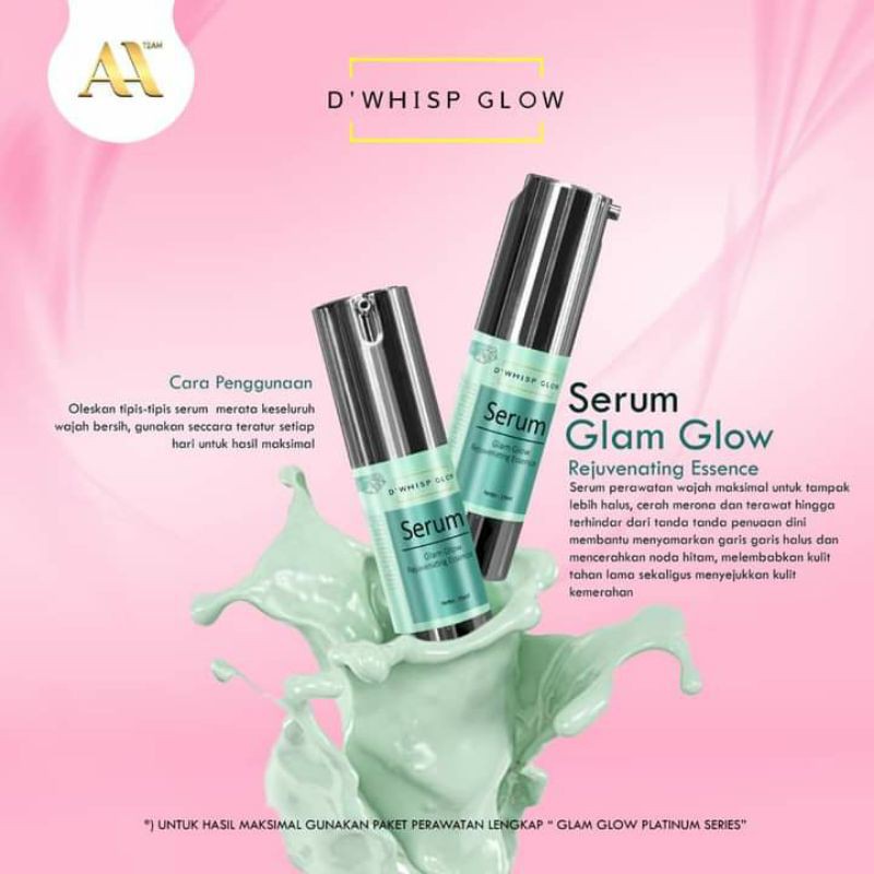 Jual ELEORA SERUM GLAM GLOW (PLATINUM) | Shopee Indonesia