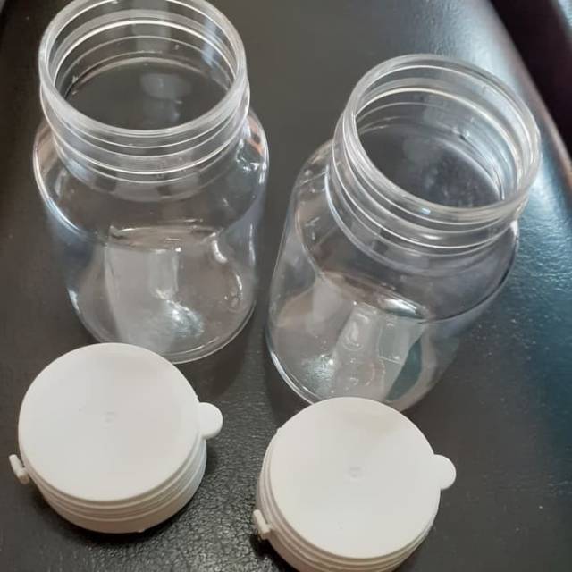 Jual Botol kapsul bulat transparan isi 30 capsul | Shopee Indonesia