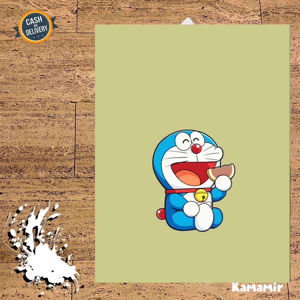 Jual POSTER DORAEMON TERBARU MATERIAL MDF / WALLDECOR / PAJANGAN KAMAR ...