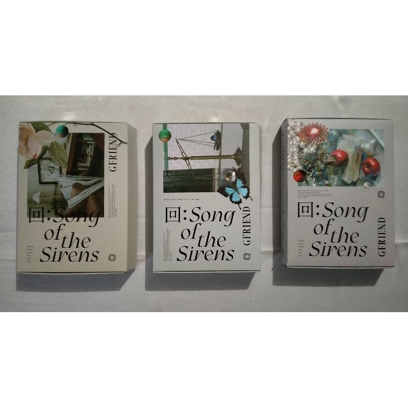 Jual ALBUM GFRIEND SONG OF THE SIRENS [BOX MULUS + POSTER + FREEBIES ...