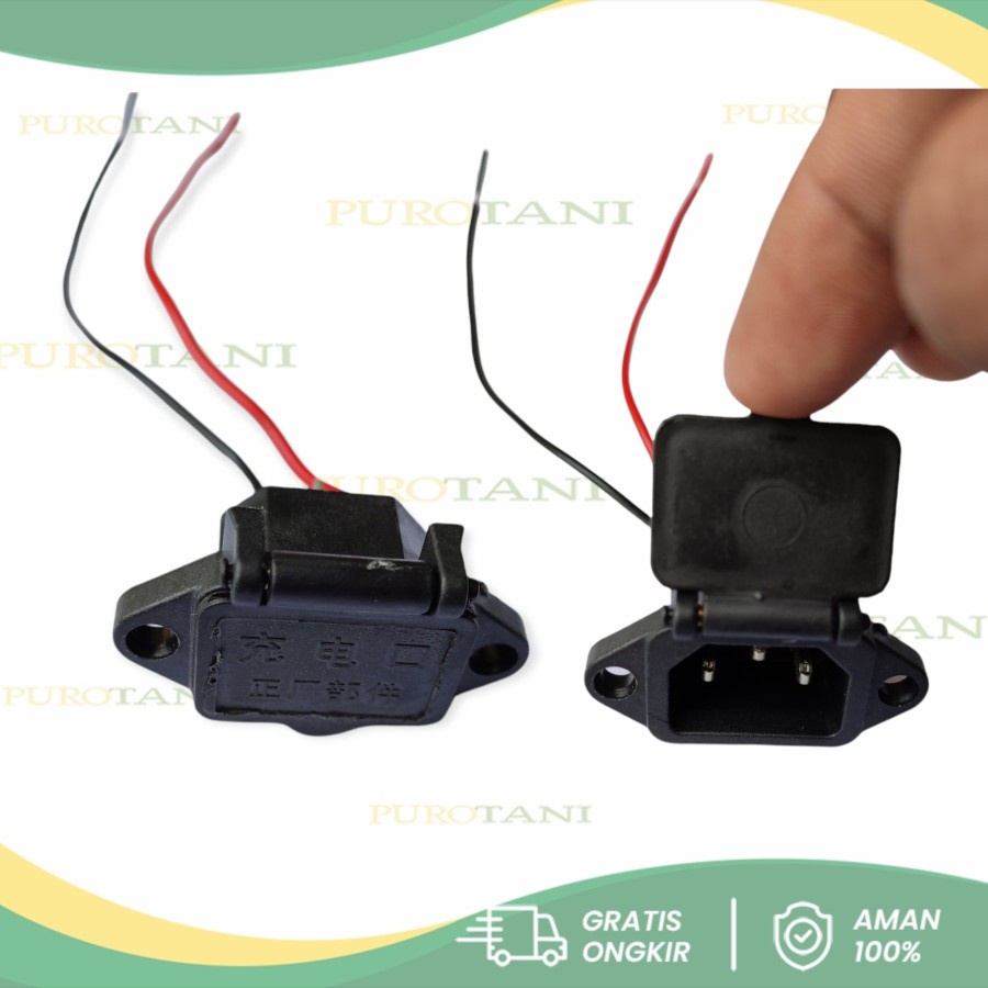 Jual Lubang Socket Colokan Charger Sprayer Elektrik | Shopee Indonesia