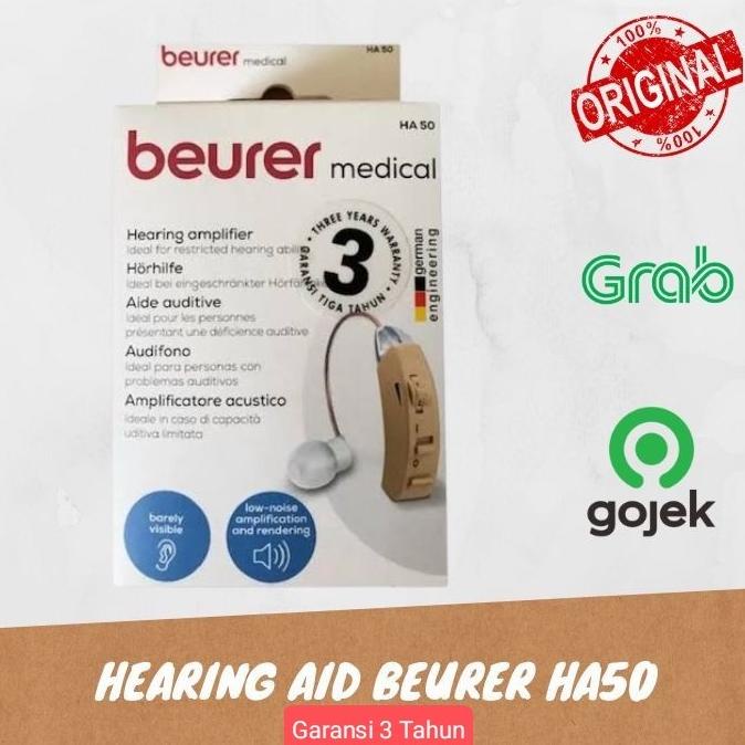 Jual ALAT BANTU DENGAR BEURER HA 50 . HEARING AID HA50 ( GERMANY ) | Shopee Indonesia