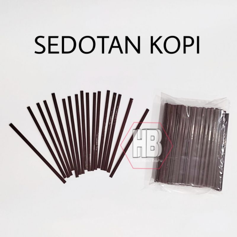 Jual Sedotan Kopi Pipih Panas / Pipet Kopi / Stirrer / Stirer | Shopee ...