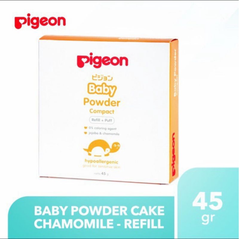 Jual Pigeon Baby Powder Refill + Puff | Shopee Indonesia