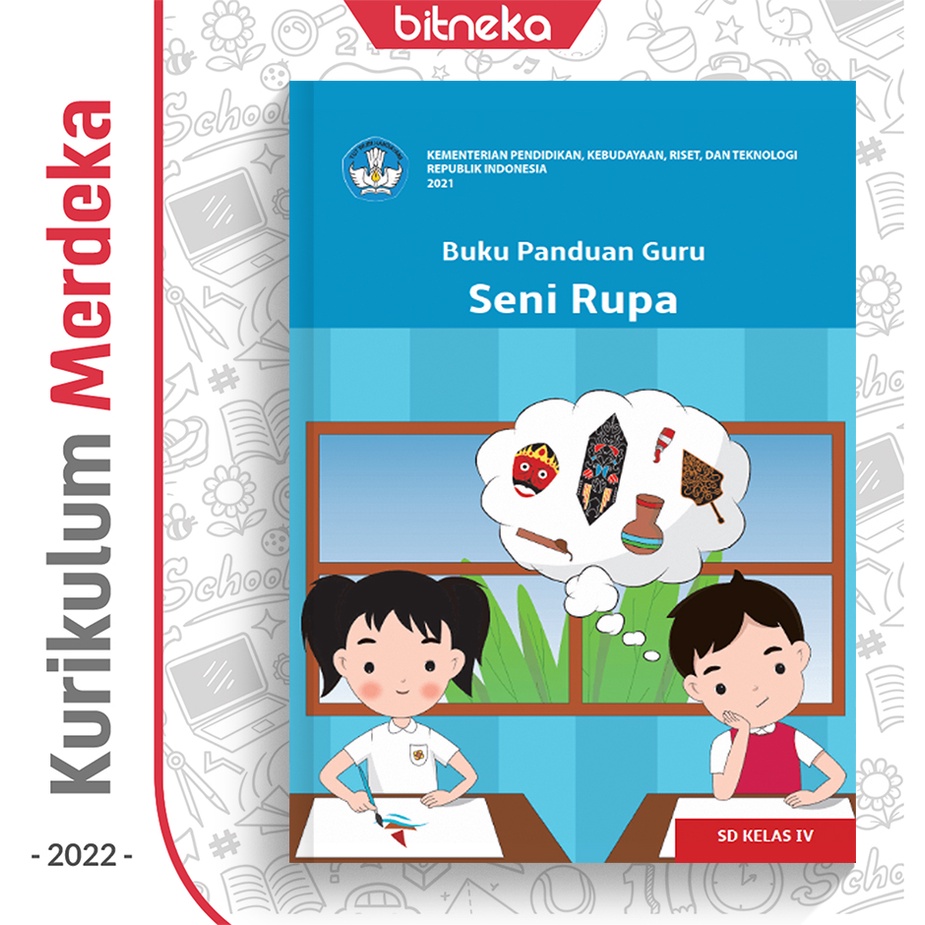 Jual Buku Panduan Guru Seni Rupa untuk SD/MI Kelas 4 Kurikulum Merdeka Kurmer | Shopee Indonesia