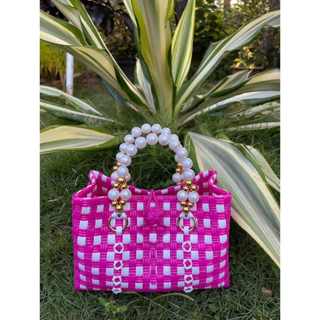 Jual TAS SULTAN - TAS JALI PREMIUM HANDLE MUTIARA / TAS ANYAMAN PREMIUM ...