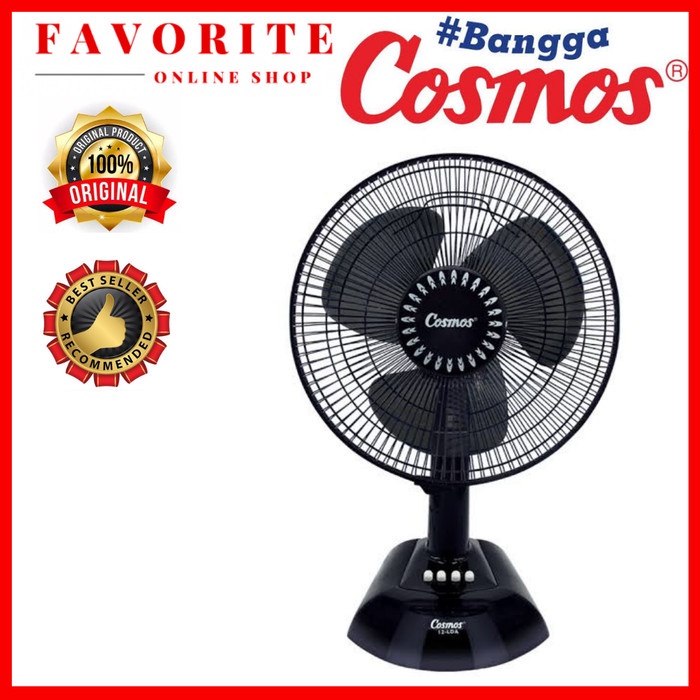 Jual KIPAS ANGIN COSMOS 12 LDA ORIGINAL DESK FAN 12 INCH | Shopee Indonesia