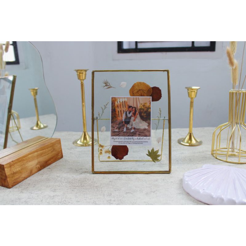 Jual Elin Frame / Dried Flower Frame / Bingkai Bunga Kering / Hadiah ...