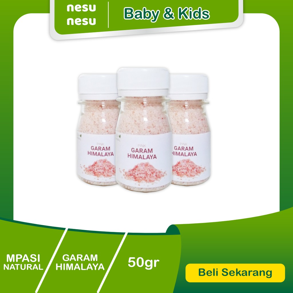 Jual Garam Himalaya Murni Natural Makanan Bayi Sehat Kaya Mineral Alami ...