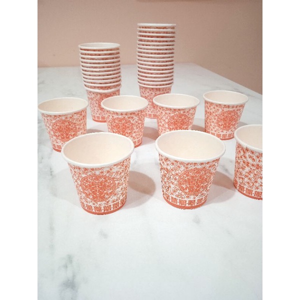 Jual Gelas Teapai Tea Pai Kertas Cup Xuangxi Suangsi Wedding Double ...
