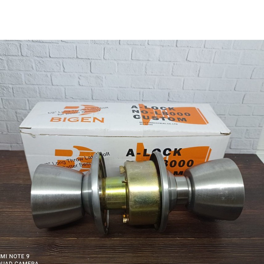 Jual Selot Pintu Bulat,Selot/Kunci Pintu Kamar Mandi Bigen | Shopee ...