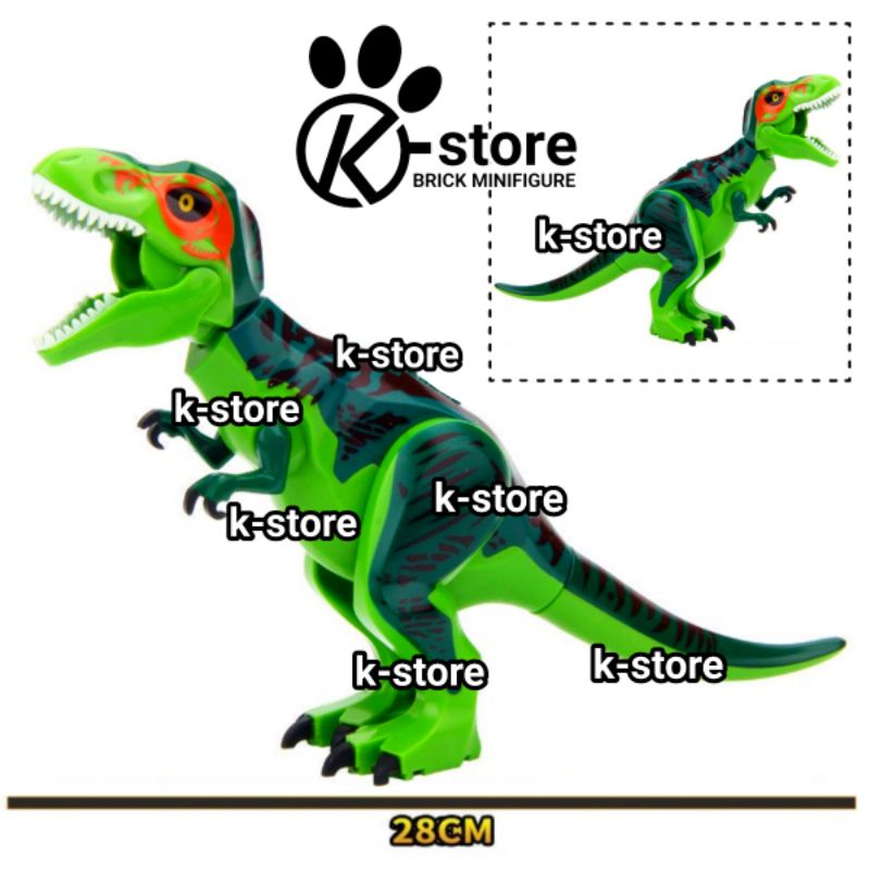 Jual brick dinosaur jurassic park 2 jp2 the lost world buck ...