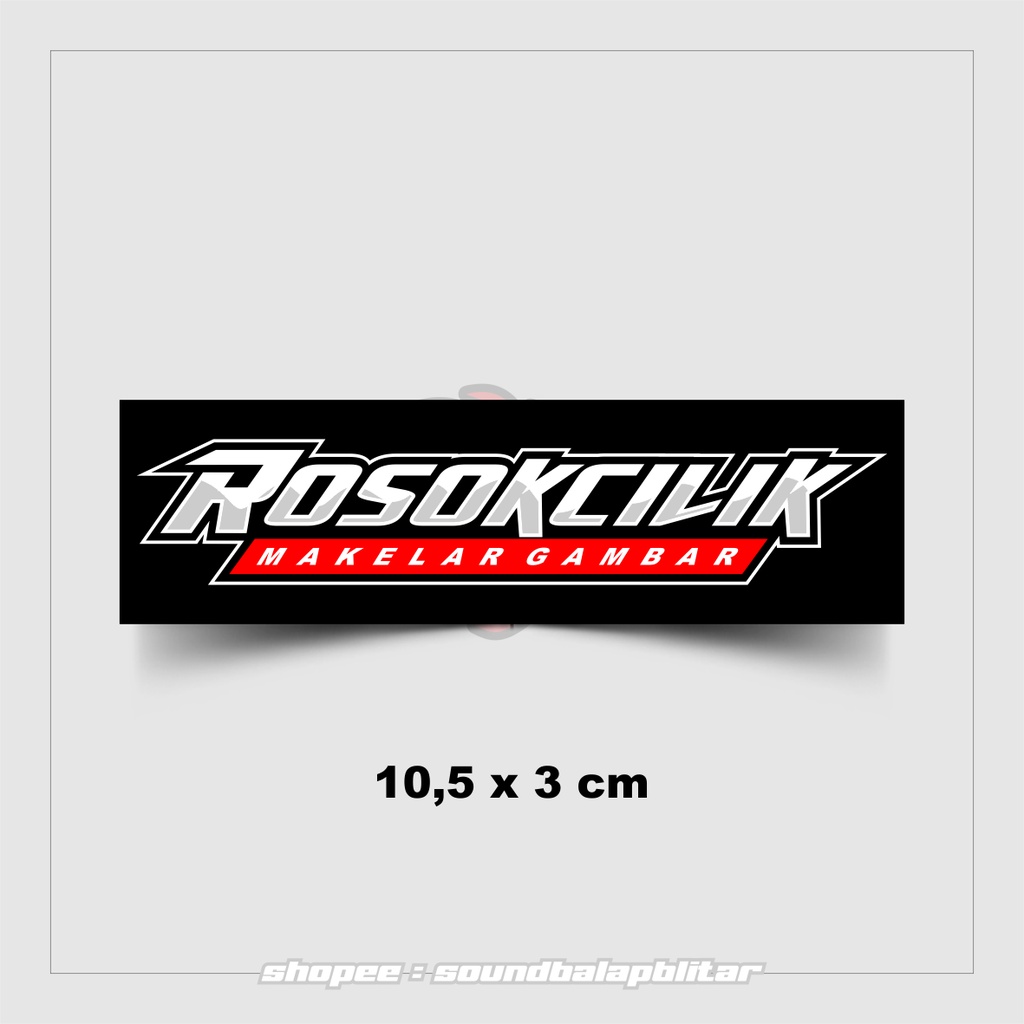 Jual Stiker Rosok Makelar Gambar Herex Racing Anti Air | Shopee Indonesia