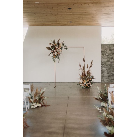 Jual Gawang besi backdrop T.2m x L.1m aksesoris dekor wedding | Shopee ...