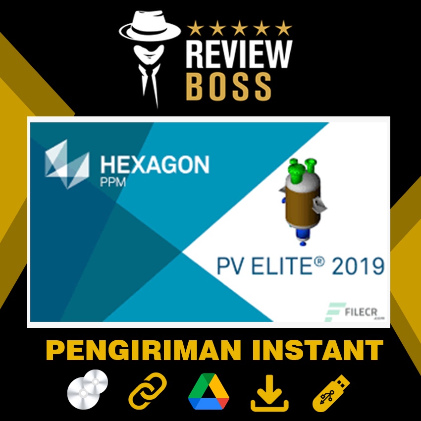 Jual APLIKASI INTERGRAPH PV ELITE V21 HEXAGON 2019 PPM PV ELITE COADE ...