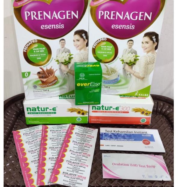 Jual PROMIL FOLAVIT EVER E NATUR E PRENAGEN ESENSIS OVULATION TEST ...