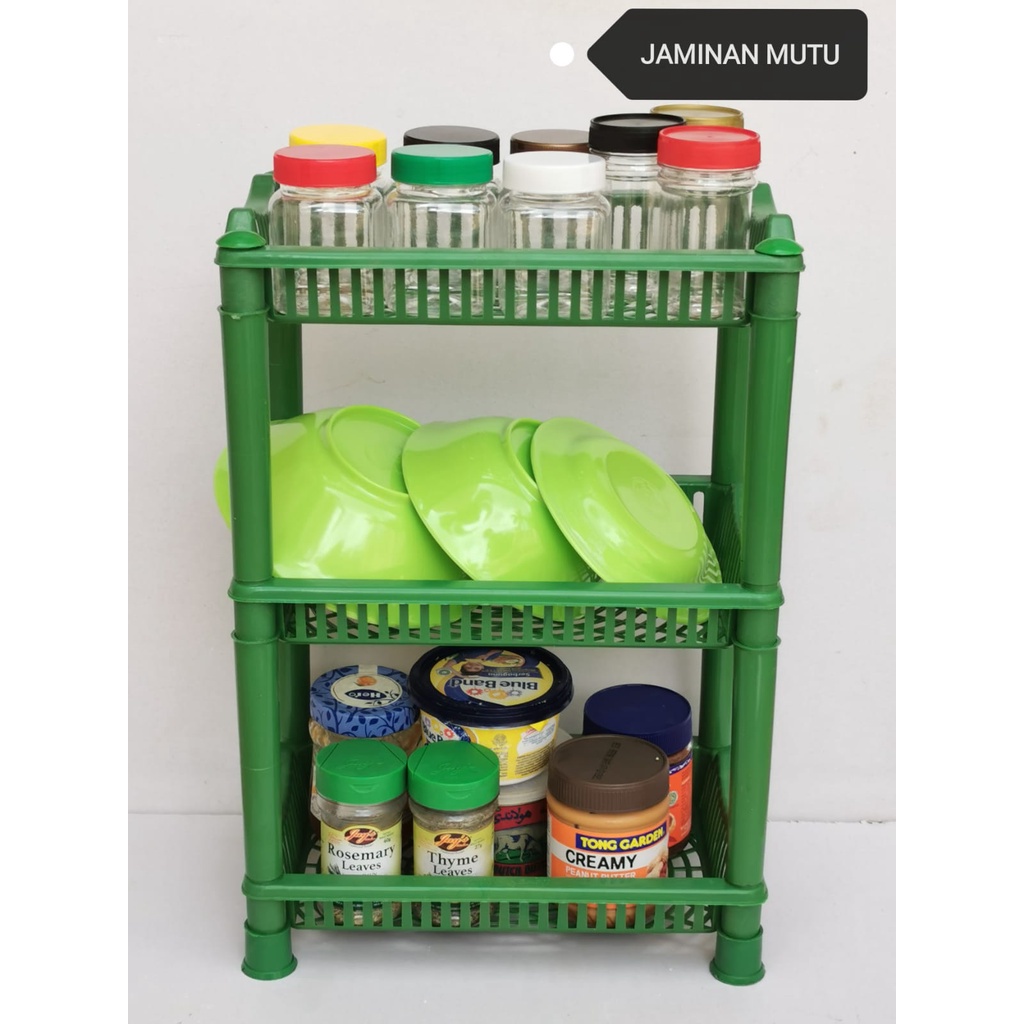 Jual GRATIS PACKING - Small Rak Susun 3 Serbaguna / Mini / Plastik ...