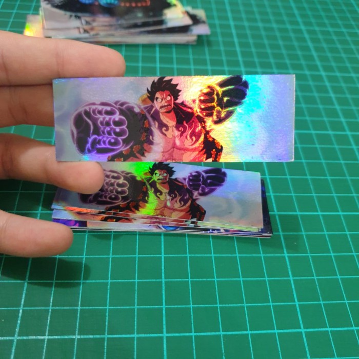 Jual Sticker Anime Slap - S0014 - Kecil - One Piece - Luffy | Shopee ...