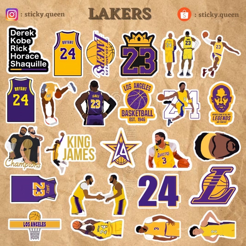 Jual STICKER TUMBLR LAKERS | Shopee Indonesia