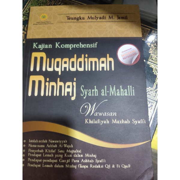 Jual Kajian komprehensif mukaddimah mainhaj Syarah al Mahalli | Shopee ...