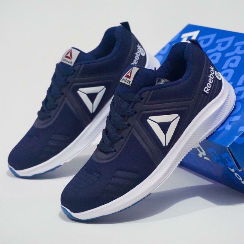 Jual Sepatu Sneakers pria wanita sepatu olahraga sporty running joging ...