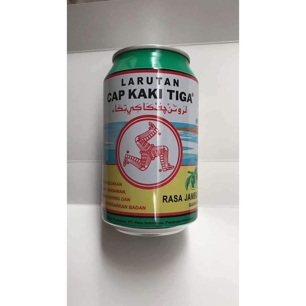 Jual Larutan Cap Kaki Tiga Rasa Jambu 320ml / Kaleng Guava 320 ml / Dus | Shopee Indonesia