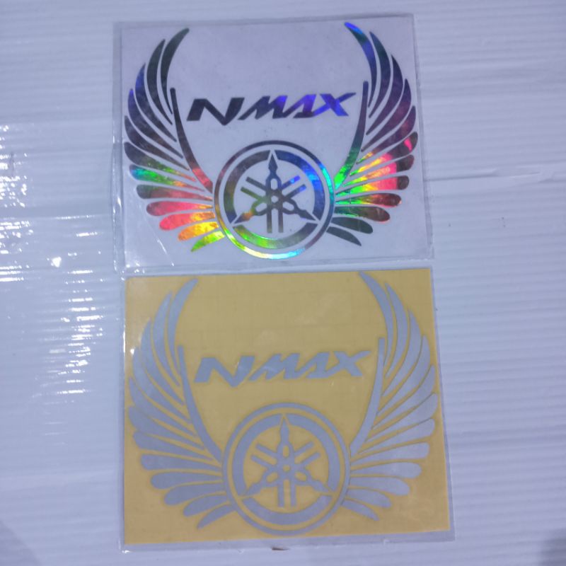 Jual Stiker Cutting Sayap Logo Yamaha Nmax nmax visor | sticker yamaha ...