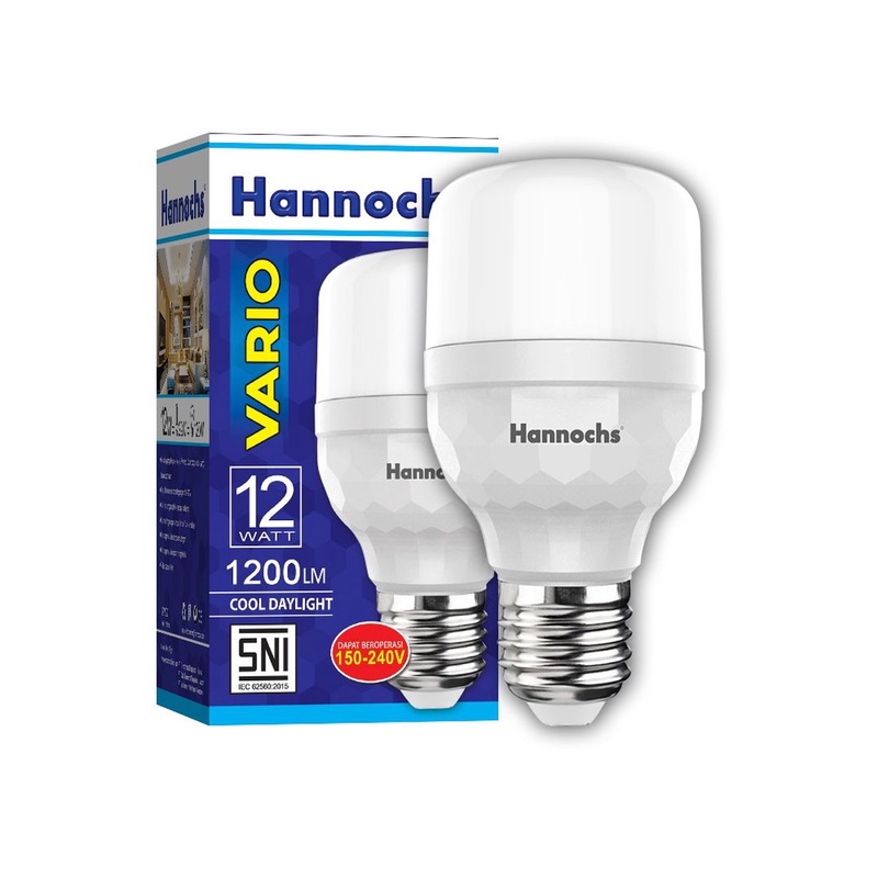 Jual Bola Lampu Led Hannochs VARIO 12 Watt Bohlam Hannochs Led VARIO 12 W | Shopee Indonesia