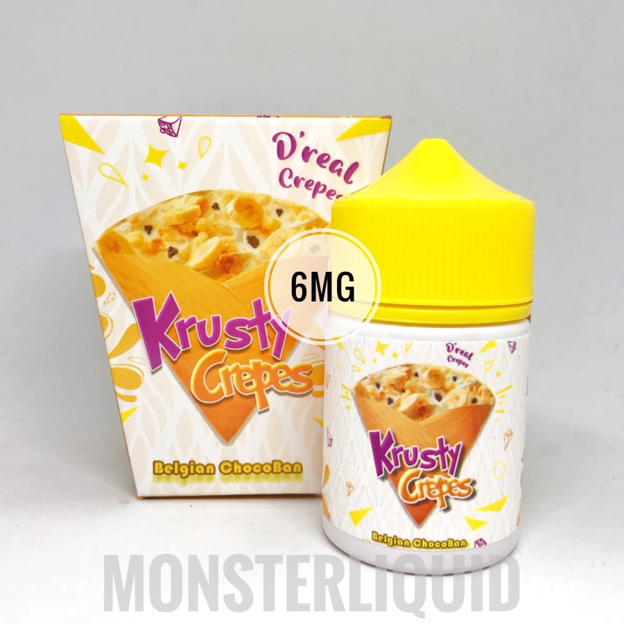 Jual KRUSTY CREPES V4 BELGIAN CHOCOBAN BY JAVA JUICE 6MG 60ML | Shopee ...