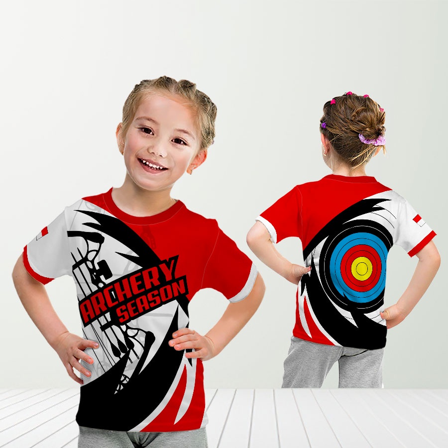 Jual Baju Kaos Tshirt Anak New Jersey Archery Custom Fullprint | Shopee ...