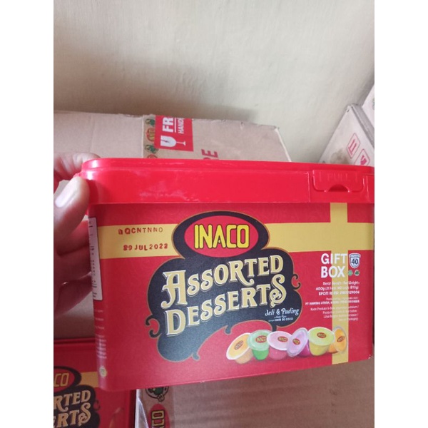 Jual inaco assorted mix jelli dan puding gift box | Shopee Indonesia