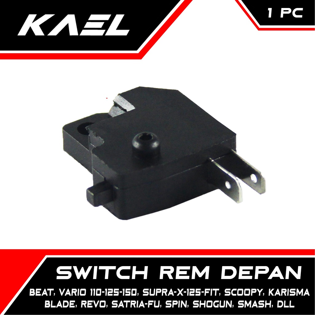 Jual Switch Rem Depan Honda Beat FI-F1-Pop-eSP-Street/Supra X-125-Fit ...