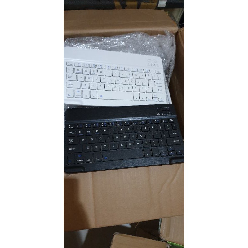 Jual keyboard wireless slim mini bluetooth berkualitas | Shopee Indonesia