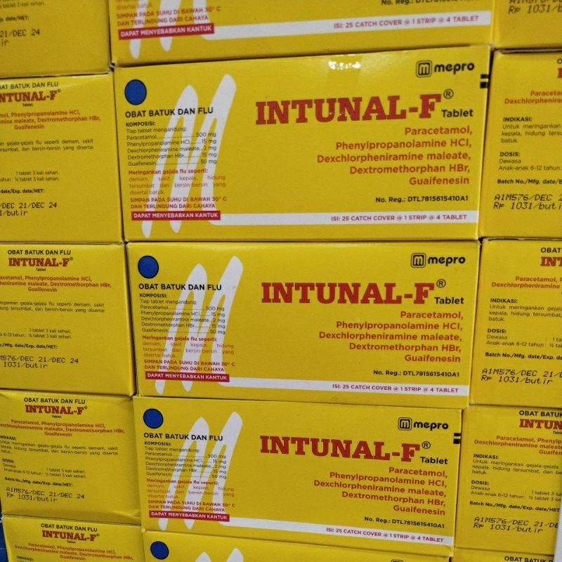Jual INTUNAL F (Per box) | Shopee Indonesia