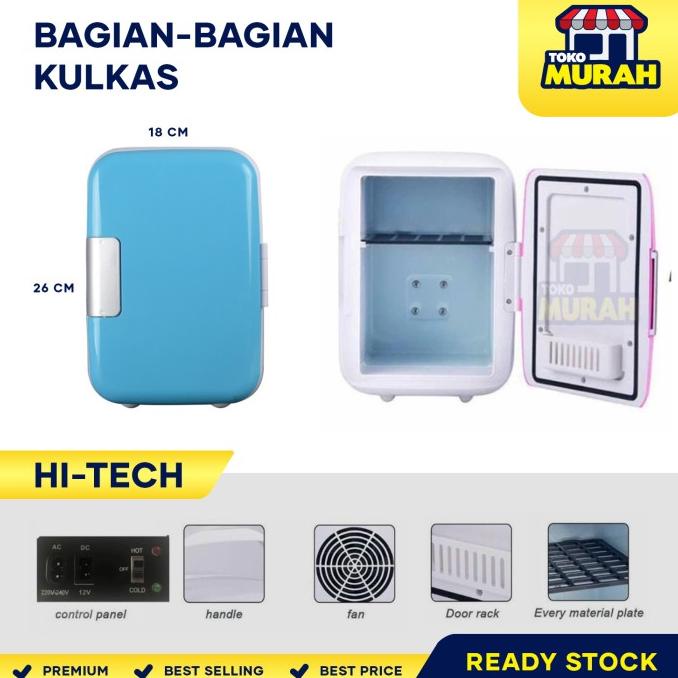 Jual Mini Fridge Refrigerator Kulkas Mini Portable Cool Hot Rumah Dan ...