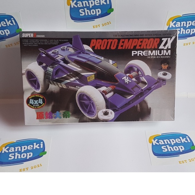 Jual Mini 4wd Merk Ruize Proto Emperor ZX Super 2 Chassis | Shopee ...