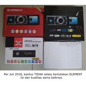 Jual MODEL A Tape Mobil mp3 HU head unit murah Merk Element Terbaik ...