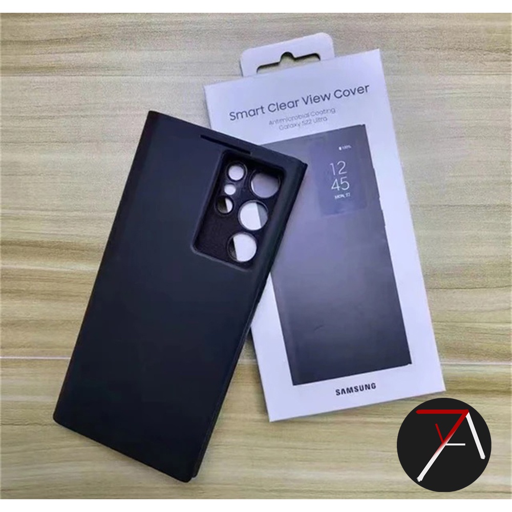 Jual Samsung Galaxy S22 Ultra 5G S22Ultra Flip Clear View Smart Cover ...