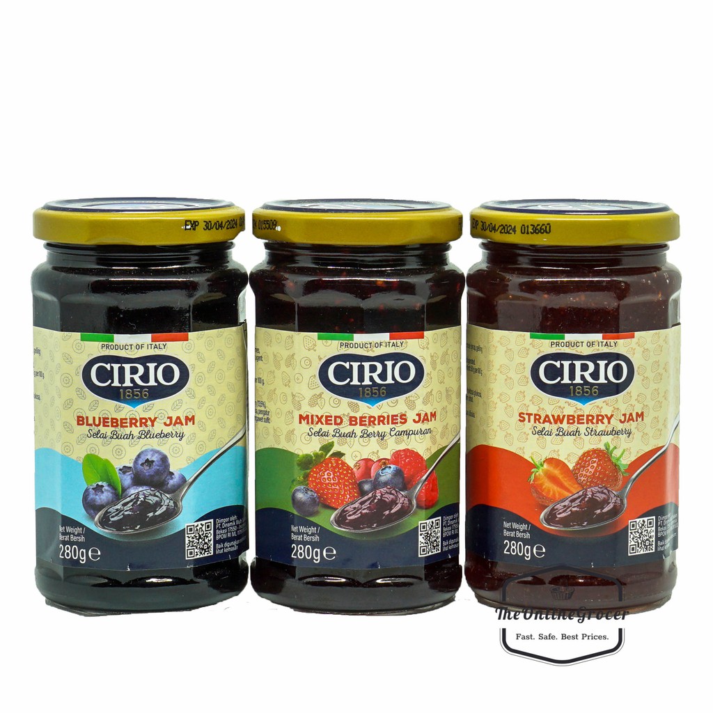 Jual Cirio Jam – Selai Olesan Italia 280gr | Shopee Indonesia
