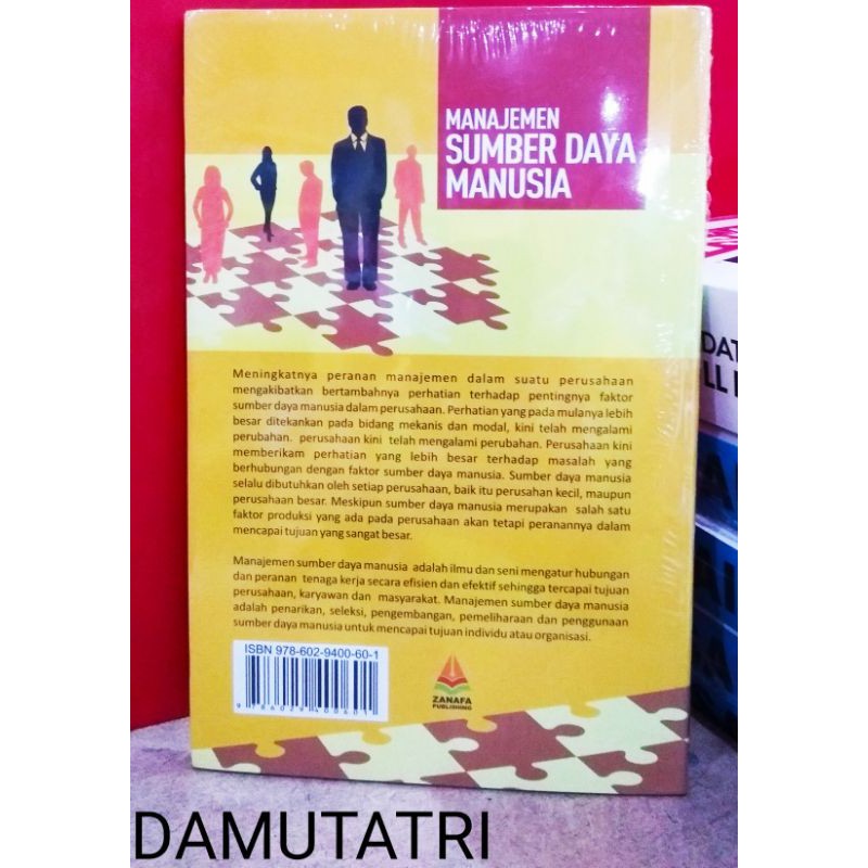 Jual Buku Manajemen : Manajemen Sumber Daya Manusia (Teori, Konsep dan Indikator) | PANDI AFANDI ...