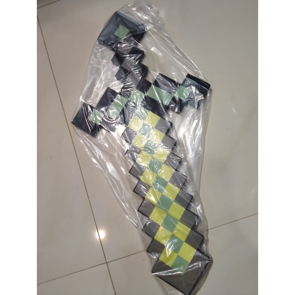 Jual Pedang Minecraf Minicraft mine craft sword kampak pistol gun ...