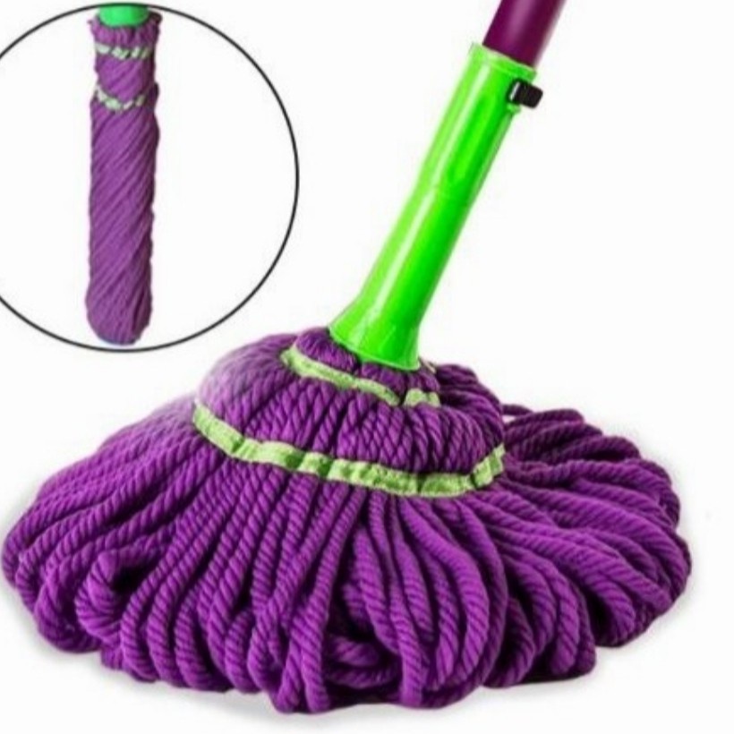 Jual Twis Mop Alat Pel Lantai Peras Putar Pengepel Magic Praktis ...