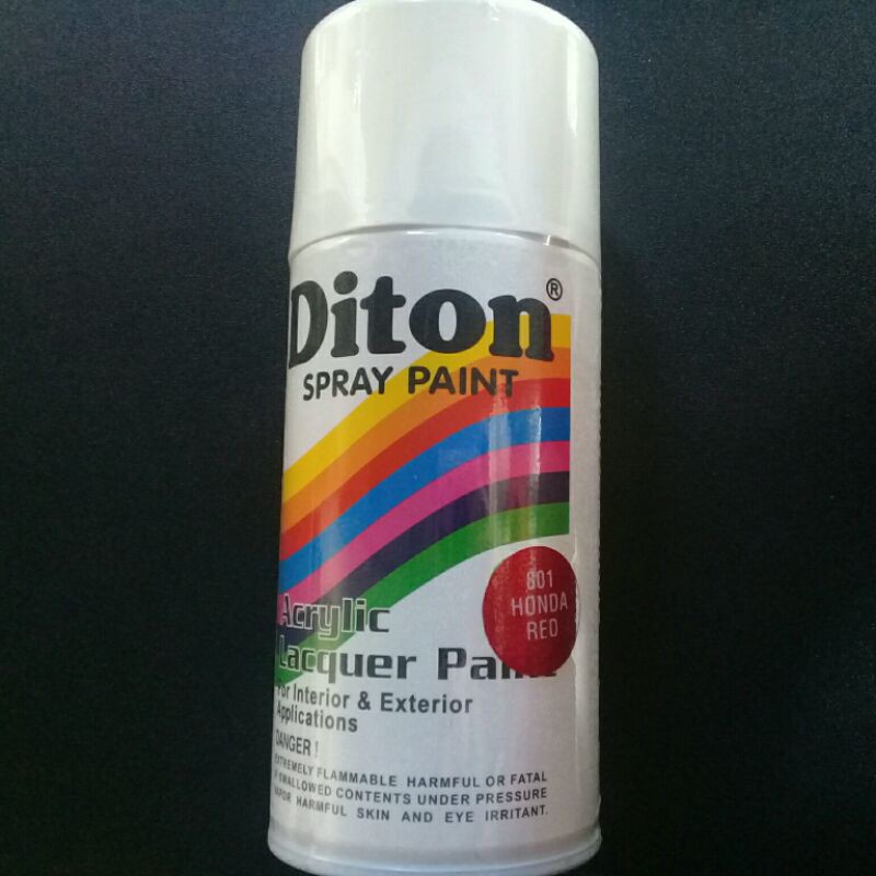 Jual Pilox Diton Spray Paint Merah / Honda Red 300CC | Shopee Indonesia
