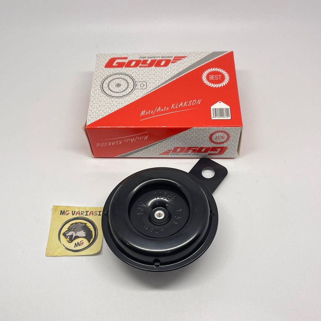 2 Hole Mount Electric Horn V-Twin 33-0711 Universal 12 Volt Chrome Horn ...