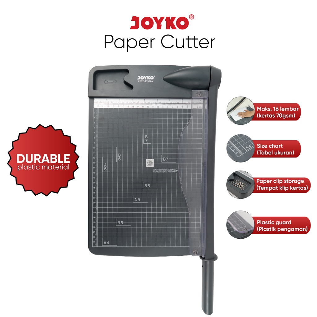 Jual Pemotong Kertas Paper Cutter Joyko Ppct 2330 A4 Shopee Indonesia