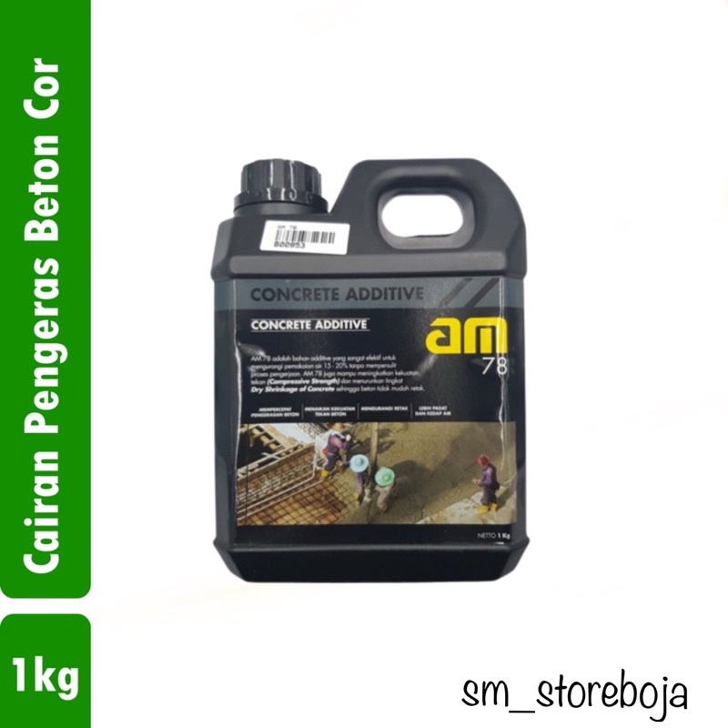 Jual OBAT PENGUAT COR - AM 78 CAIRAN PENGERAS BETON - CONCRETE ADDITIVE ...